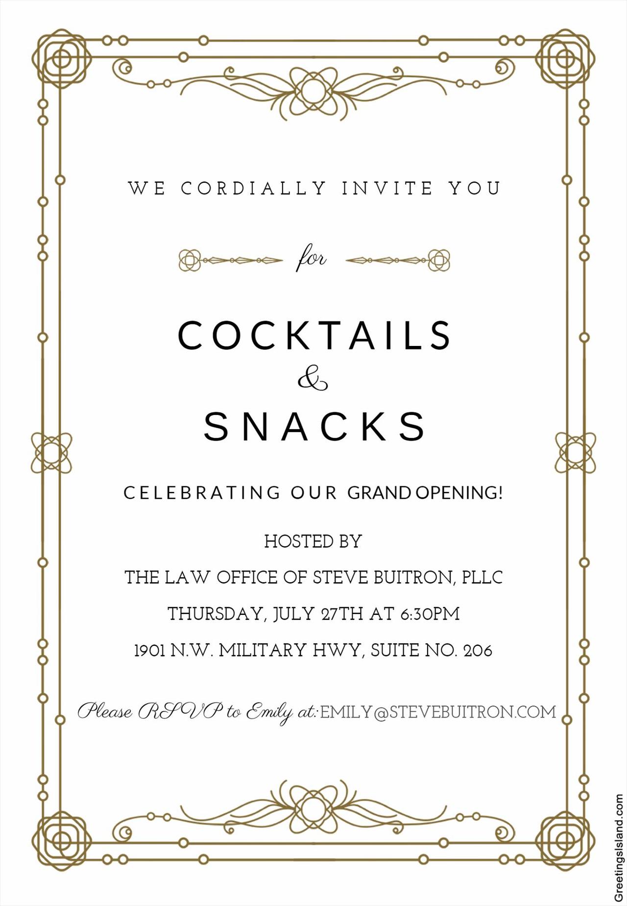 Our Grand Opening - The Law Office of Steven Buitron